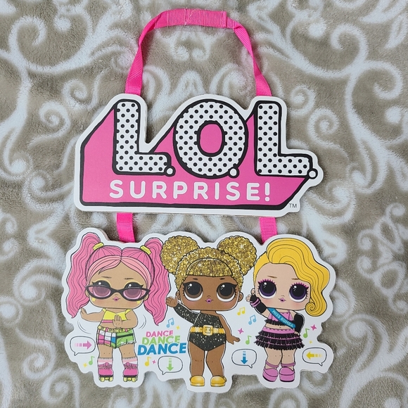 L.O.L. Surprise! | Accents | Lol Surprise Dance Trio Hanging Sign ...